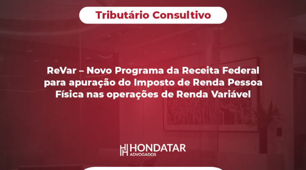 ReVar – Novo Programa da Receita Federal para apuração do Imposto de ...