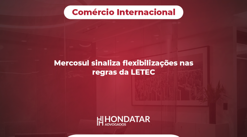 Mercosul sinaliza flexibilizações nas regras da LETEC - Honda, Teixeira ...
